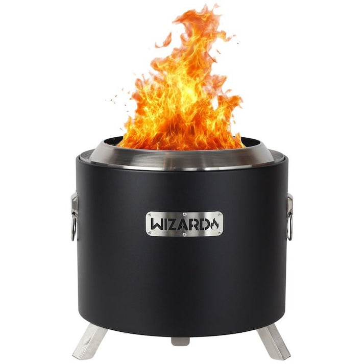 Black Wizard Fire Pit - Smokeless and Portable Outdoor Fire Pits ...